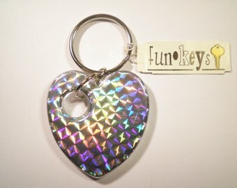 Lucite keychain | Etsy
