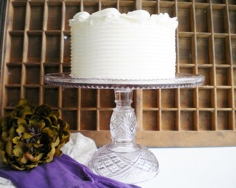 Purple cake stand | Etsy