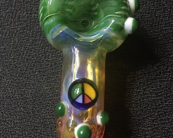 Glass peace pipes | Etsy