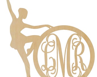 Dance monogram | Etsy