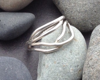 Interwoven rings | Etsy