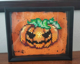 Unique halloween perler related items | Etsy