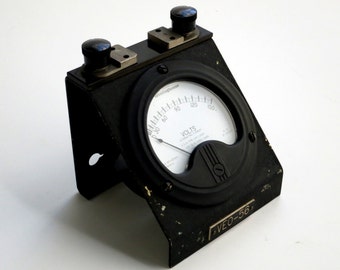 Antique volt meter | Etsy