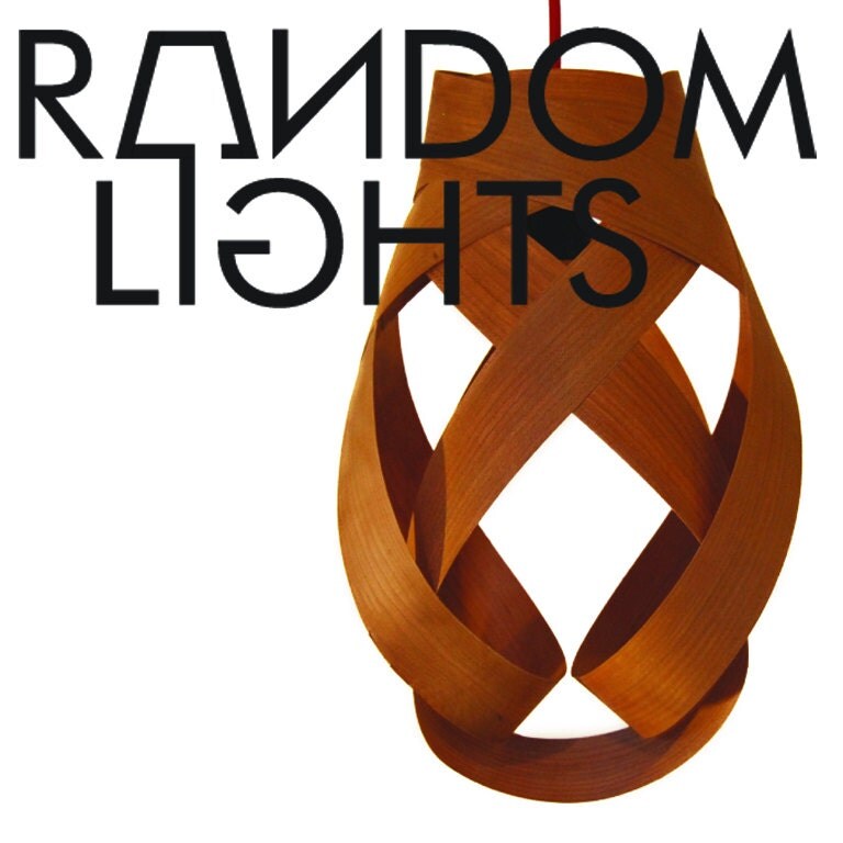 Handmade decorative wooden lampshades by Randomlights on Etsy