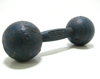 Antique dumbbells | Etsy