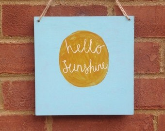 Hello there sunshine | Etsy
