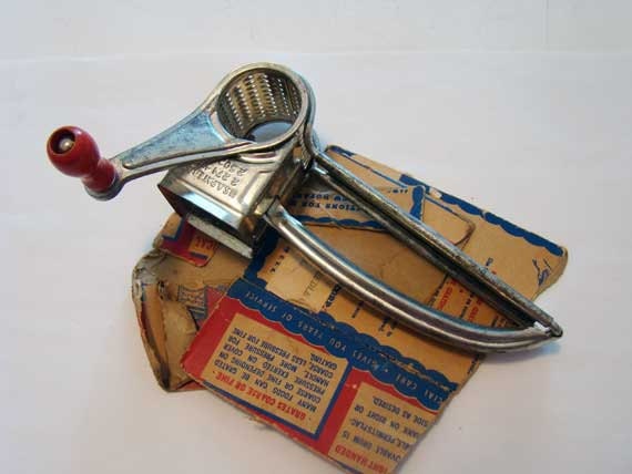 French mouli grater vintage kitchen utensil vintage grater