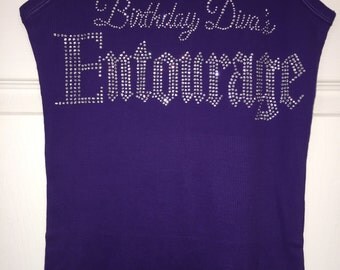 Women's Birthday Girl Entourage Shirts Birthday by BirthdaySquad