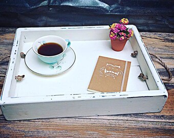 Rustic wood tray | Etsy