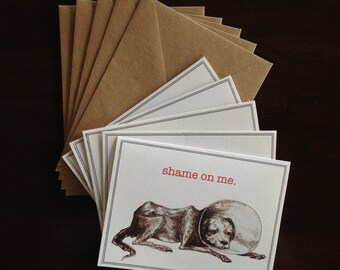 Angry Cat in the Cone of Shame Funny Get Well Soon Card for