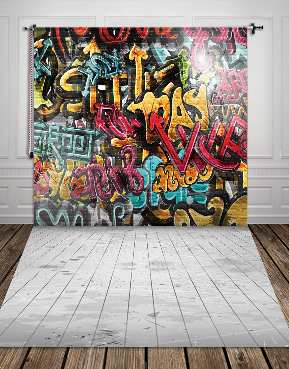 Graffiti wall BackdropPhotography vinyl background photo prop