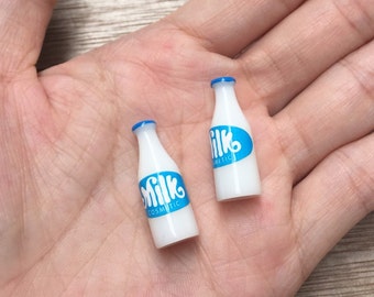 Mini milk bottles | Etsy