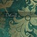 Emerald Floral Velvet Digital Paper Emerald Scrapbook Paper
