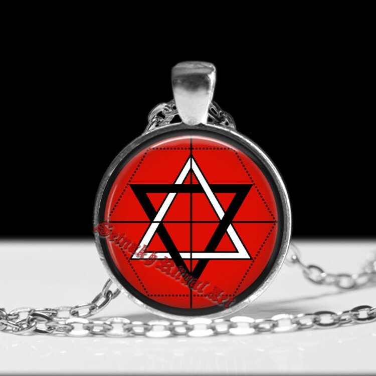 Martinist Order emblem necklace occult pentacle by FraterSetnakh
