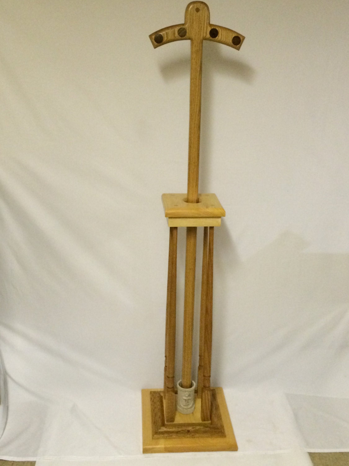 Traditional Orthodox Bishop's staff Crosier Solid by ANNZTIQUES