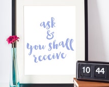 Popular items for ask and receive on Etsy