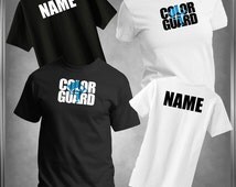 Unique color guard shirt related items | Etsy