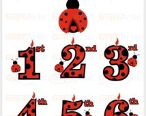 Unique number birthday svg related items | Etsy