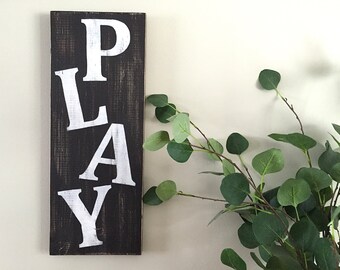 Play room signs | Etsy