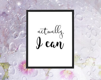 Actually i can | Etsy