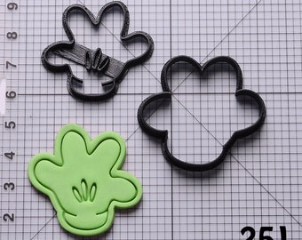 Unique mickey mouse cookie cutter related items | Etsy