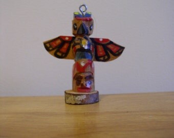 miniature totem pole – Etsy