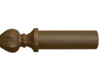 Curtain rod finials | Etsy