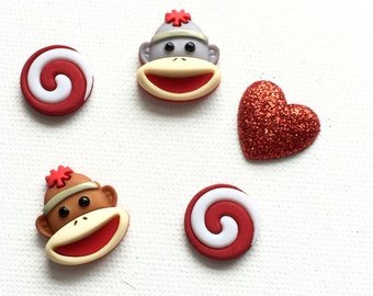 Monkey magnets | Etsy