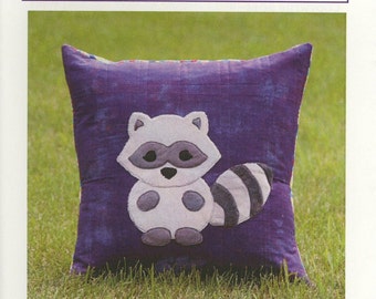 Raccoon pillow | Etsy