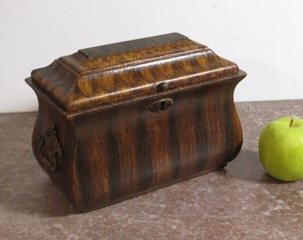 Wooden tea chest | Etsy