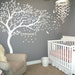 Wall decal Corner Tree Wall Decal with Butterflies by StudioQuee