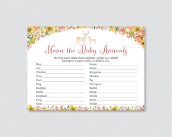 Yellow Baby Shower Games Package in Yellow by ShowerThatBaby
