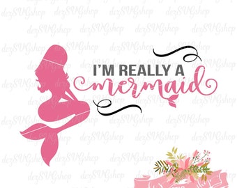 Unique mermaid decals related items | Etsy