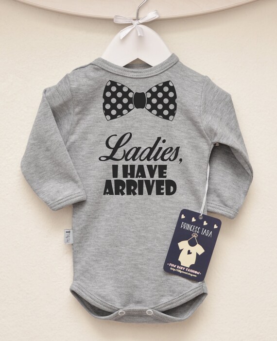 Ladies I Have Arrived Baby Boy Clothes. by LittlePrincessTara