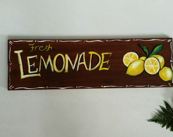 Lemonade sign | Etsy