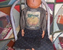 Unique primitive rag doll related items | Etsy