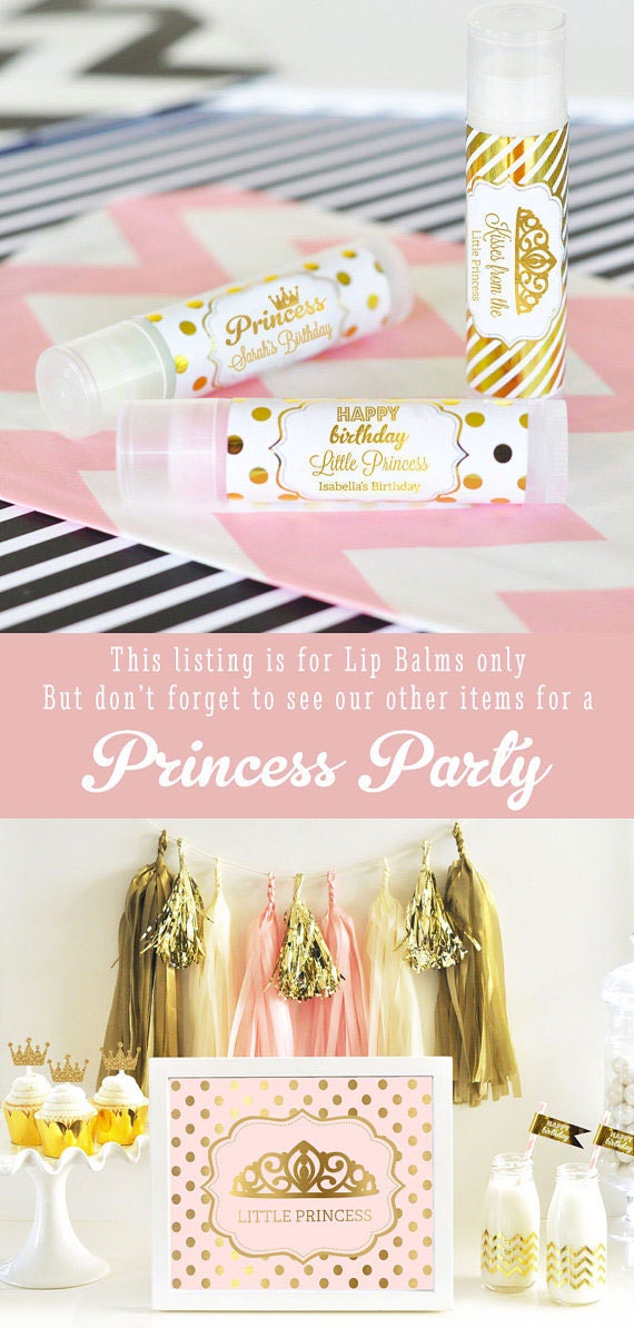 Princess Birthday Favors Princess Party Favor Princess Favor