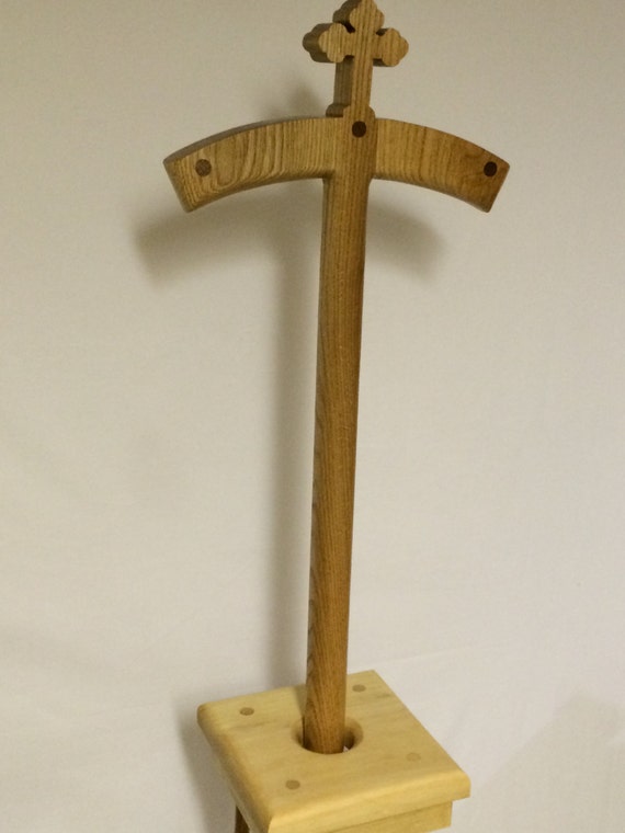 Traditional Orthodox Bishop's staff Crosier Solid by ANNZTIQUES