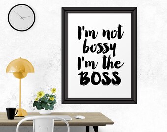 Bossy | Etsy