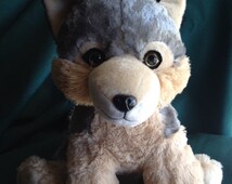 Unique stuffed wolf related items | Etsy