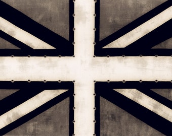 Union jack art | Etsy