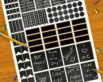 Chalkboard organizer | Etsy