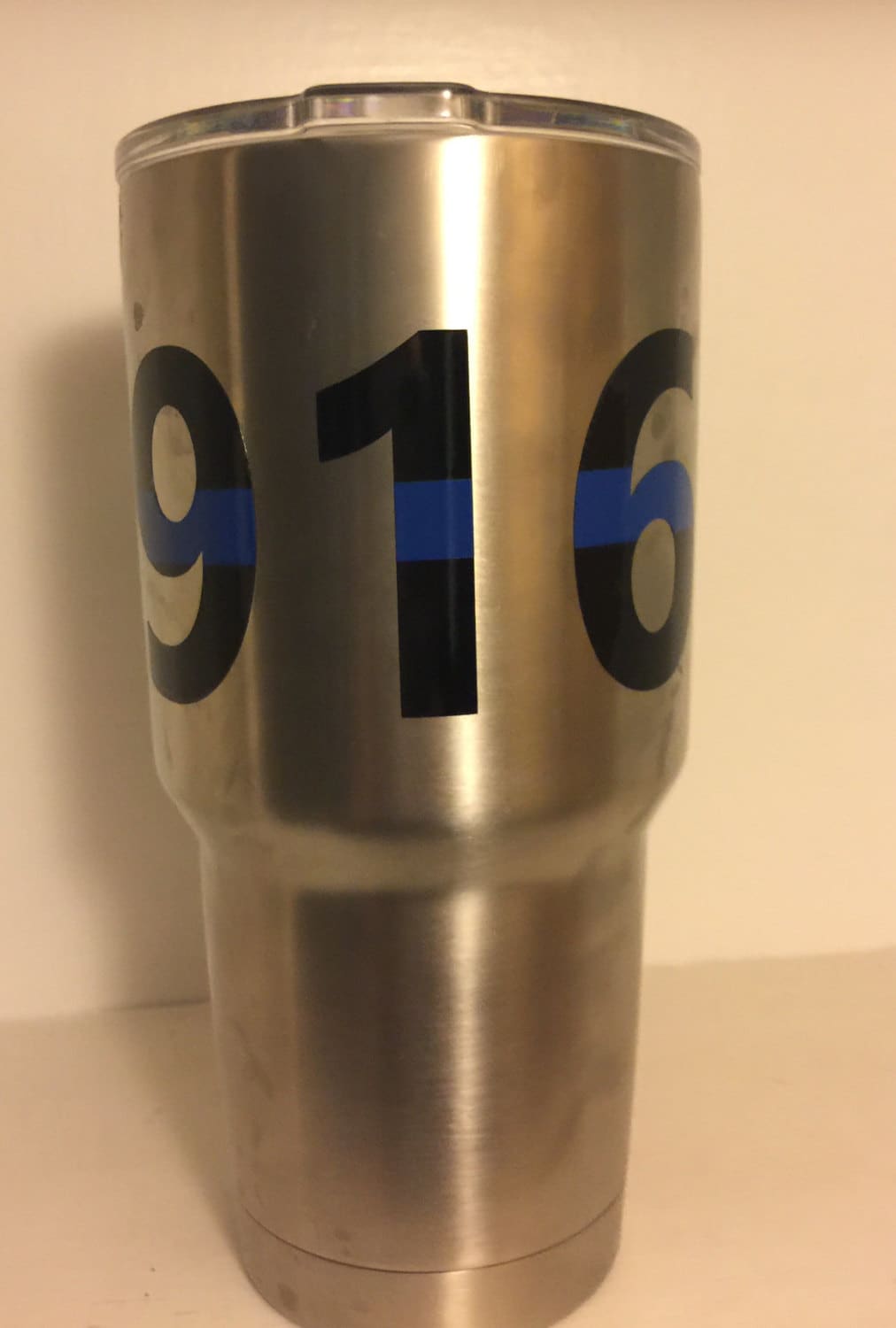 Blue line for Yeti cup decals window decal blue line police