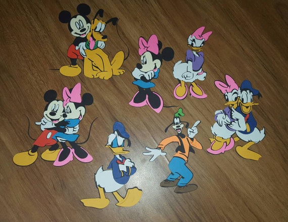 Mickey Mouse Clubhouse cut-outs by EJsCreation on Etsy