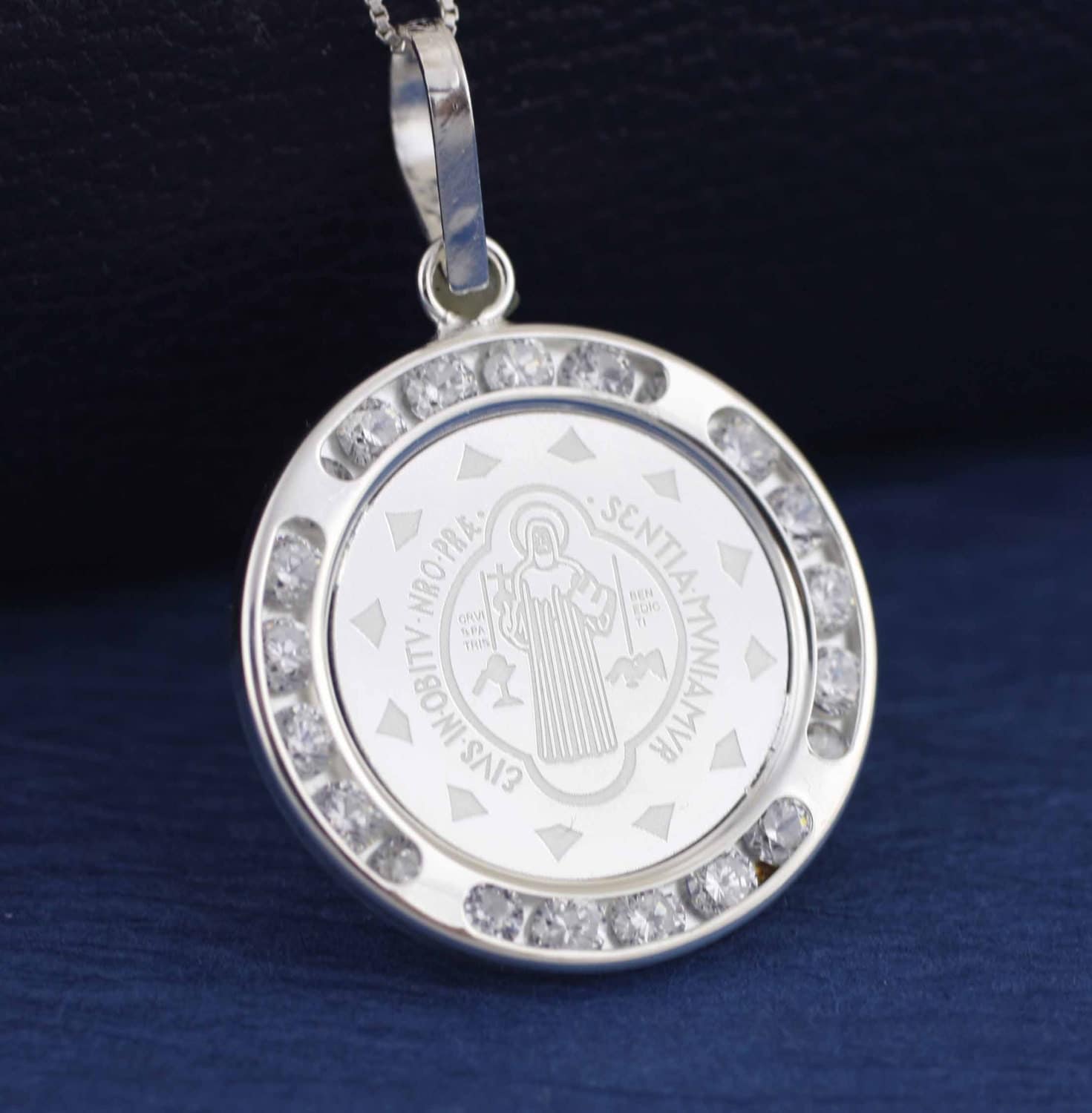 Sterling Silver Saint Benedict Medal Sterling Silver Saint