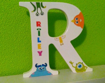 Monsters inc letters | Etsy