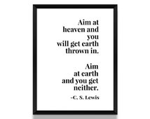 Unique cs lewis art related items | Etsy