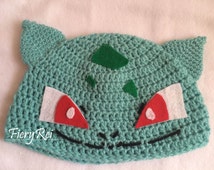 Unique bulbasaur hat related items | Etsy