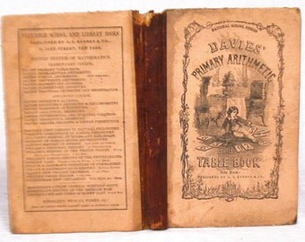 1800s math book | Etsy