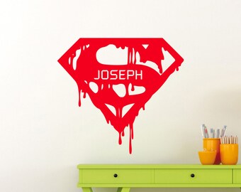 Custom superman logo | Etsy